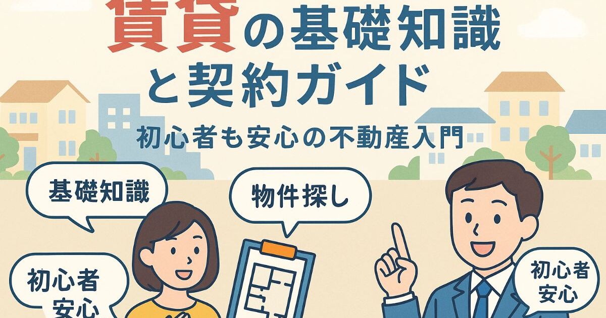 不動産の賃貸に関する基礎知識から物件探しと契約の注意点まで初心者も安心の完全ガイド | 大宮にある佃不動産ではサービスや日常をお伝えするブログ ...